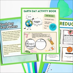 Earth Day Activities for Kids, Earth Day Crafts, Earth Day Posters ...