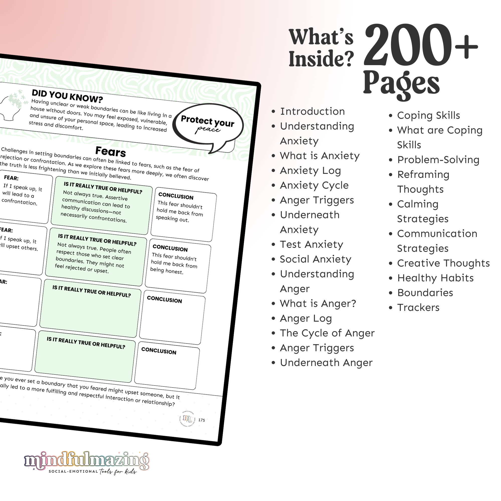 Teen Therapy Mega Worksheet Bundle, Therapy Workbook, Therapist Journal ...