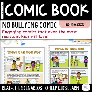 Anti-bullying Activities | Bullying Worksheets + Comic | Positive ...