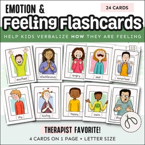 Emotion Flashcards, Feelings Flashcards, Calm Down Corner, Feelings ...