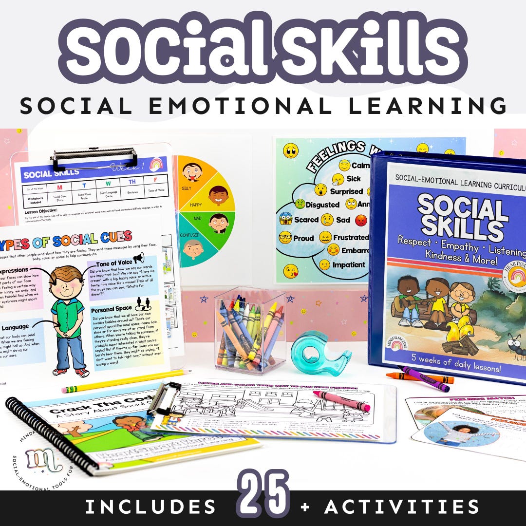 Social Skills Activities | Social-emotional Learning | Social Skills ...