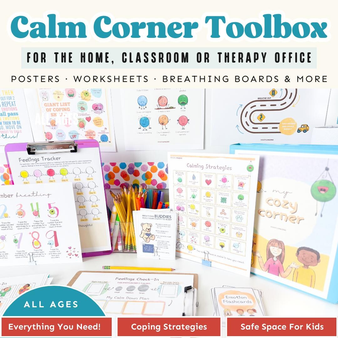 Calm Down Corner Bundle | Calming Corner | Calm Down Corner Posters ...