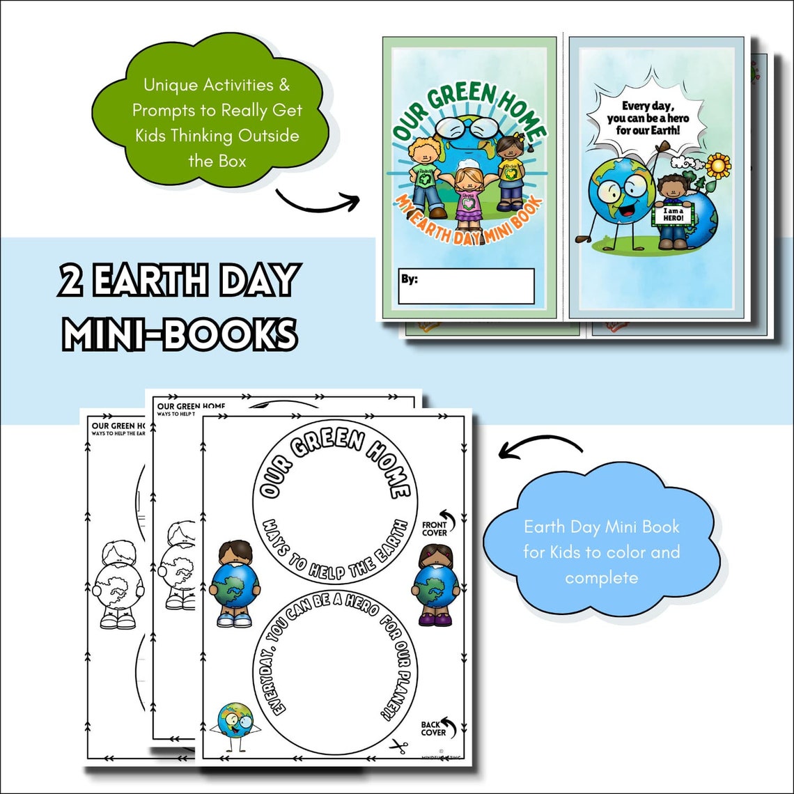 Earth Day Activities for Kids, Earth Day Crafts, Earth Day Posters ...