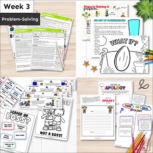 Responsibility Lessons | Responsibility Worksheet| Social Emotional ...