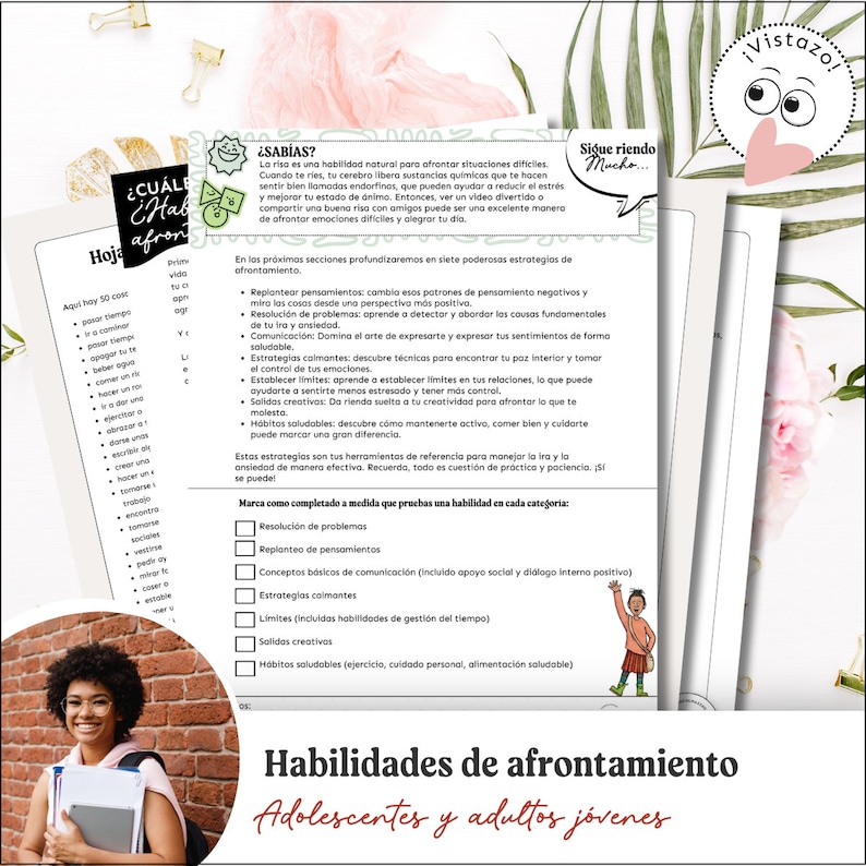 Spanish Mega Emotions Kit for Teens: Therapeutic Resource (213 Pages ...