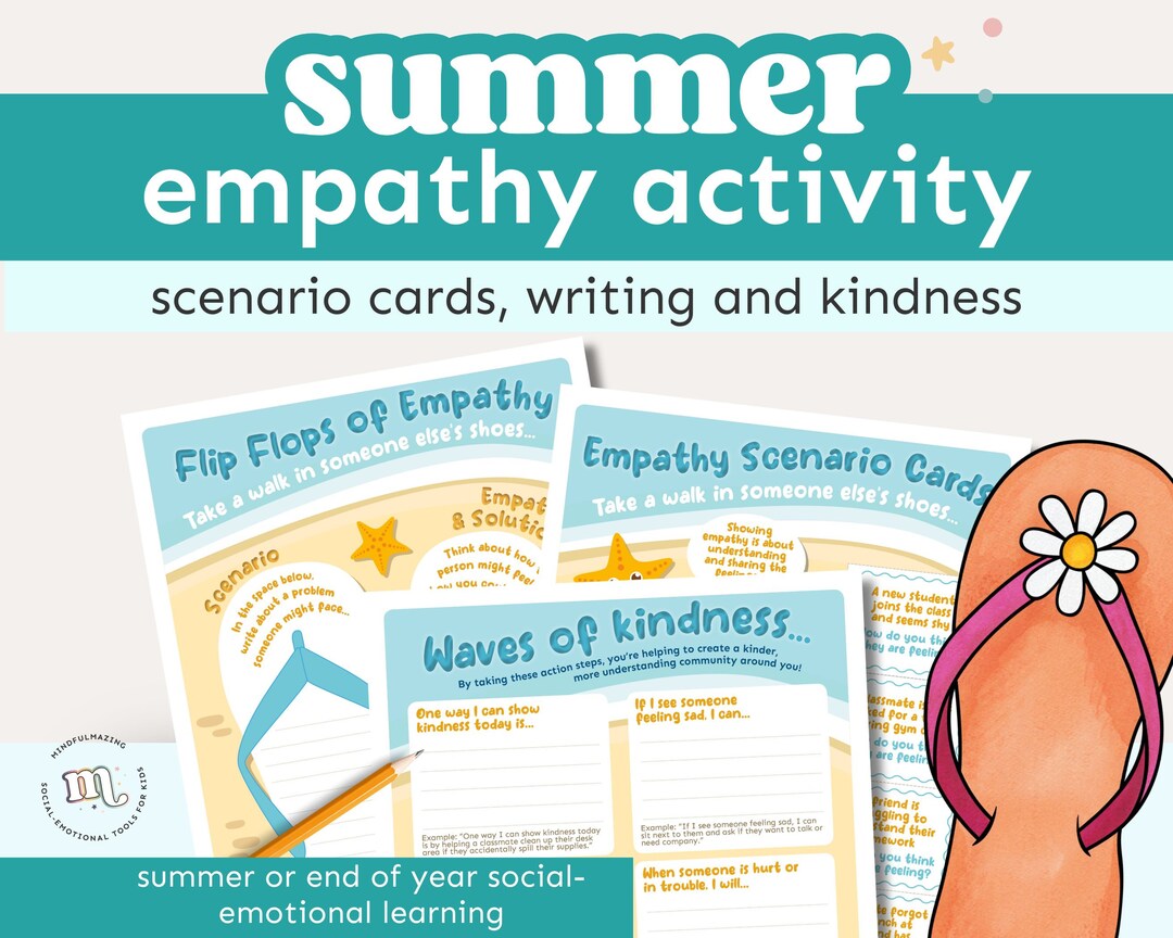 Empathy Worksheet, Empathy Activities, Empathy Scenario Cards, Social ...