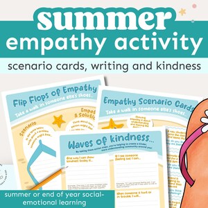 Empathy Worksheet, Empathy Activities, Empathy Scenario Cards, Social ...