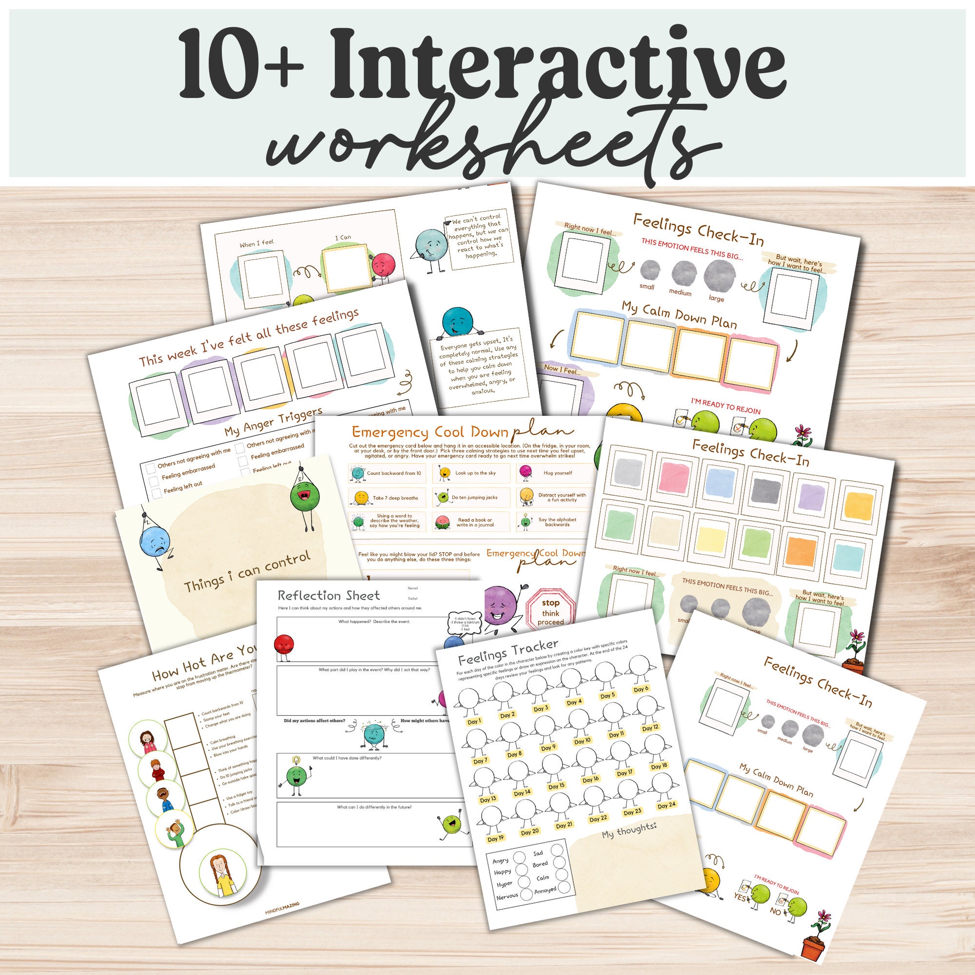 Calm Down Corner Bundle | Calming Corner | Calm Down Corner Posters ...