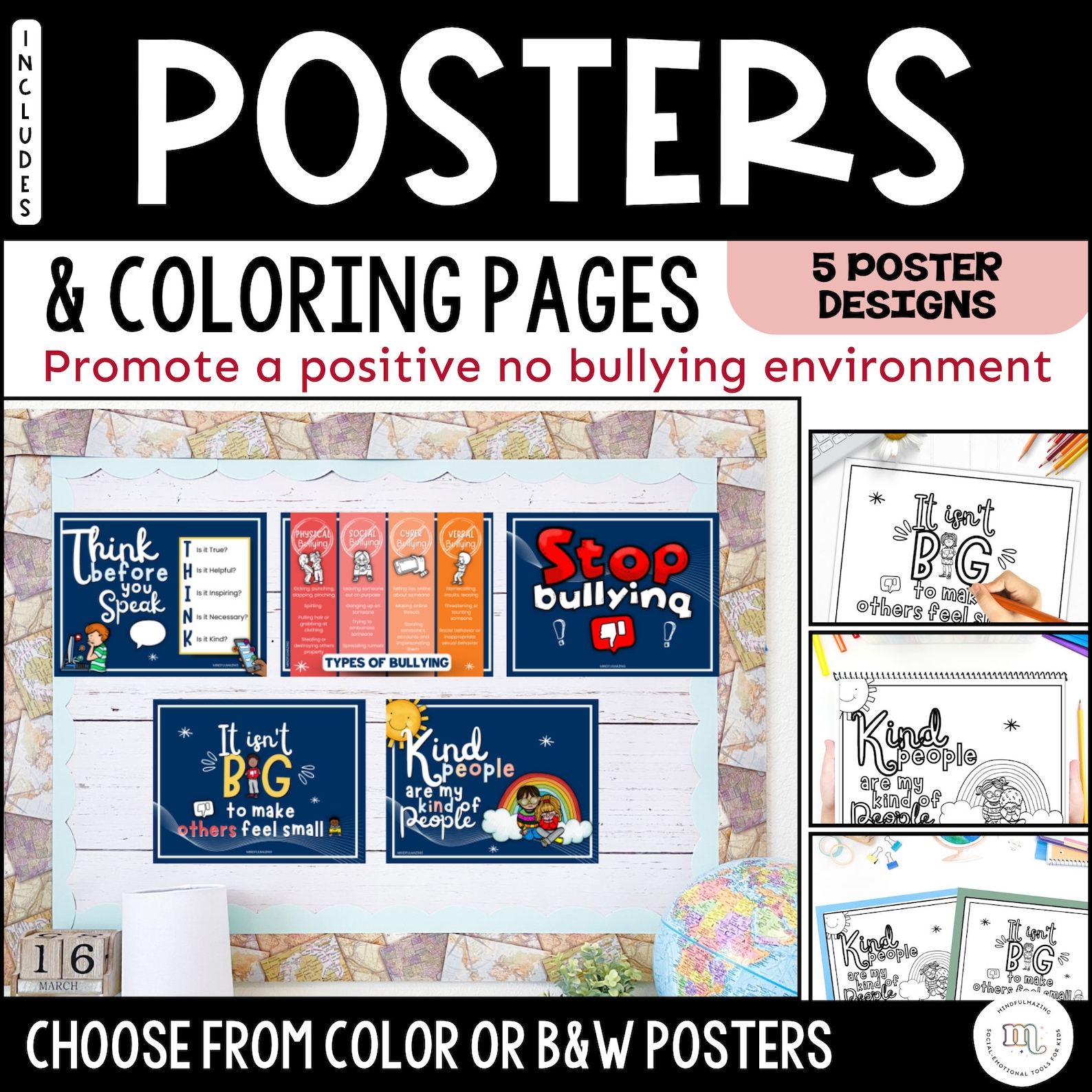 Anti-bullying Activities | Bullying Worksheets + Comic | Positive ...