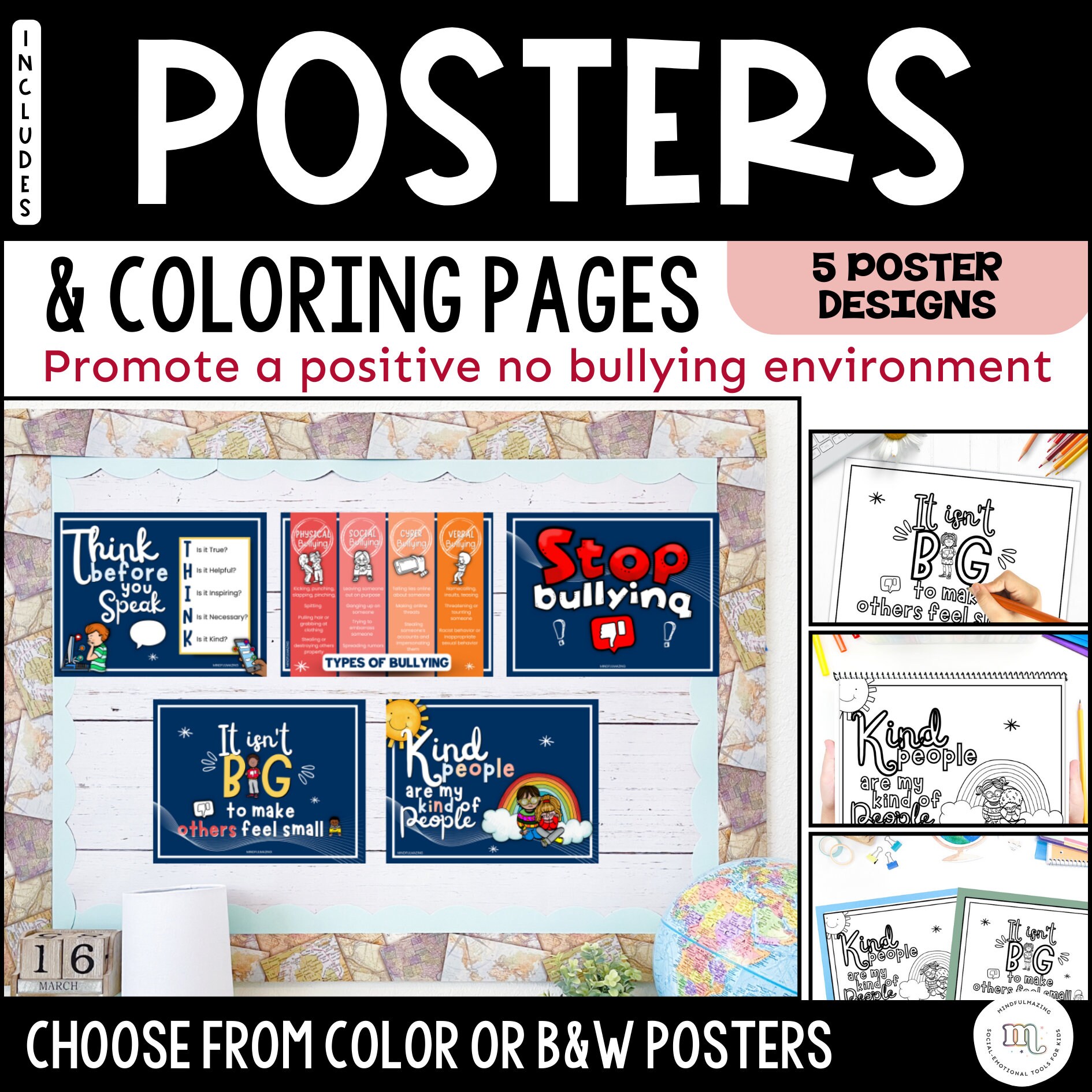 Anti-bullying Activities | Bullying Worksheets + Comic | Positive ...