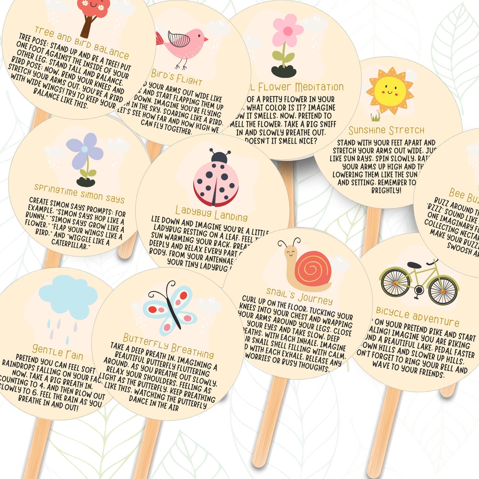 Spring Brain Breaks | Brain Break Activities | Brain Break Cards ...