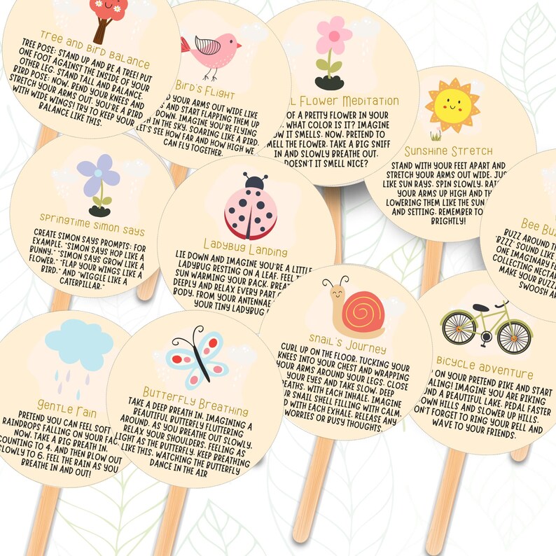 Spring Brain Breaks | Brain Break Activities | Brain Break Cards ...