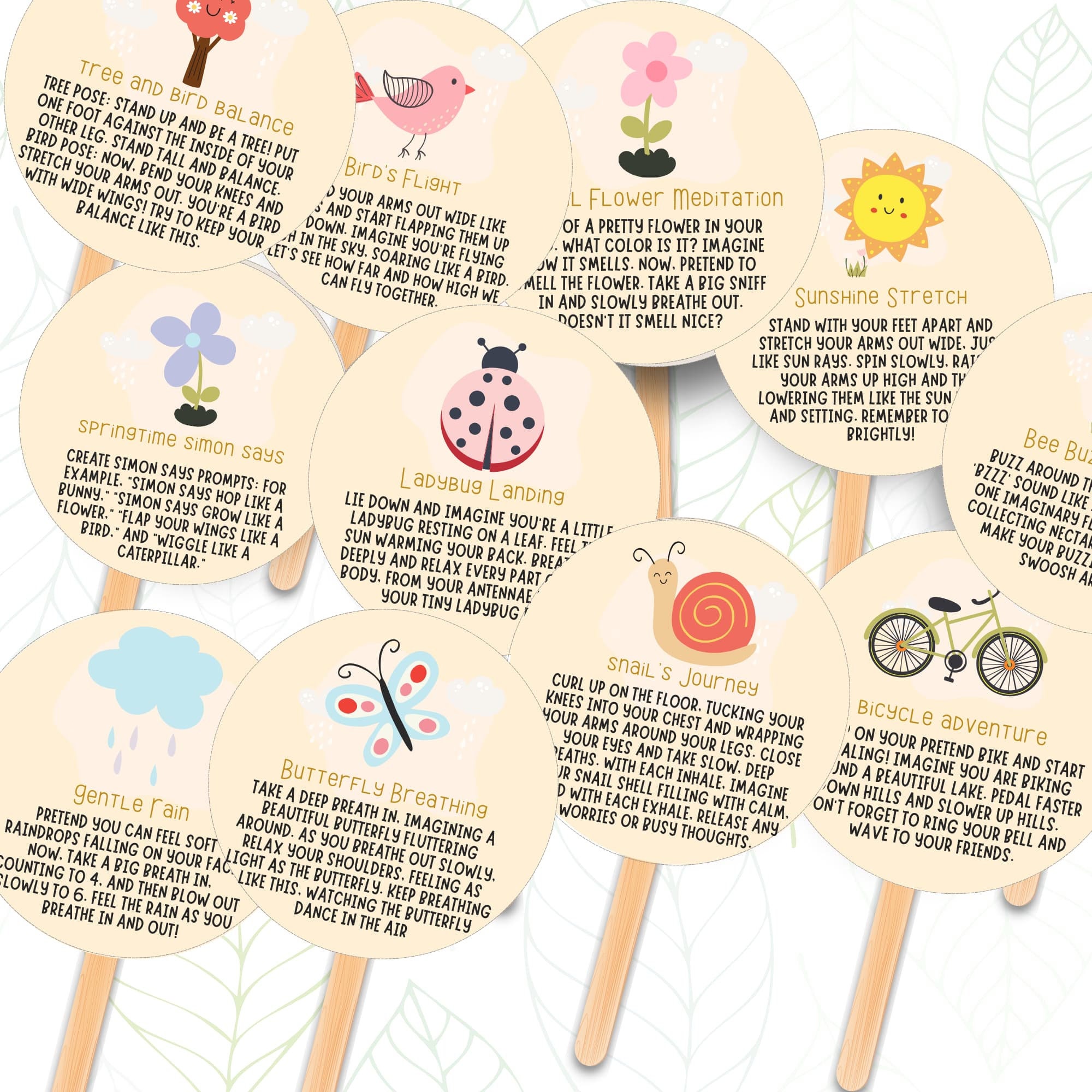 Spring Brain Breaks | Brain Break Activities | Brain Break Cards ...