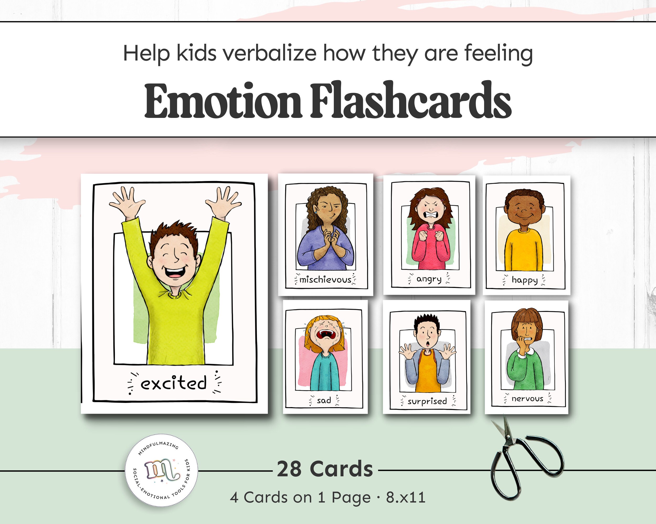 Emotion Flashcards, Feelings Flashcards, Calm Down Corner, Feelings ...
