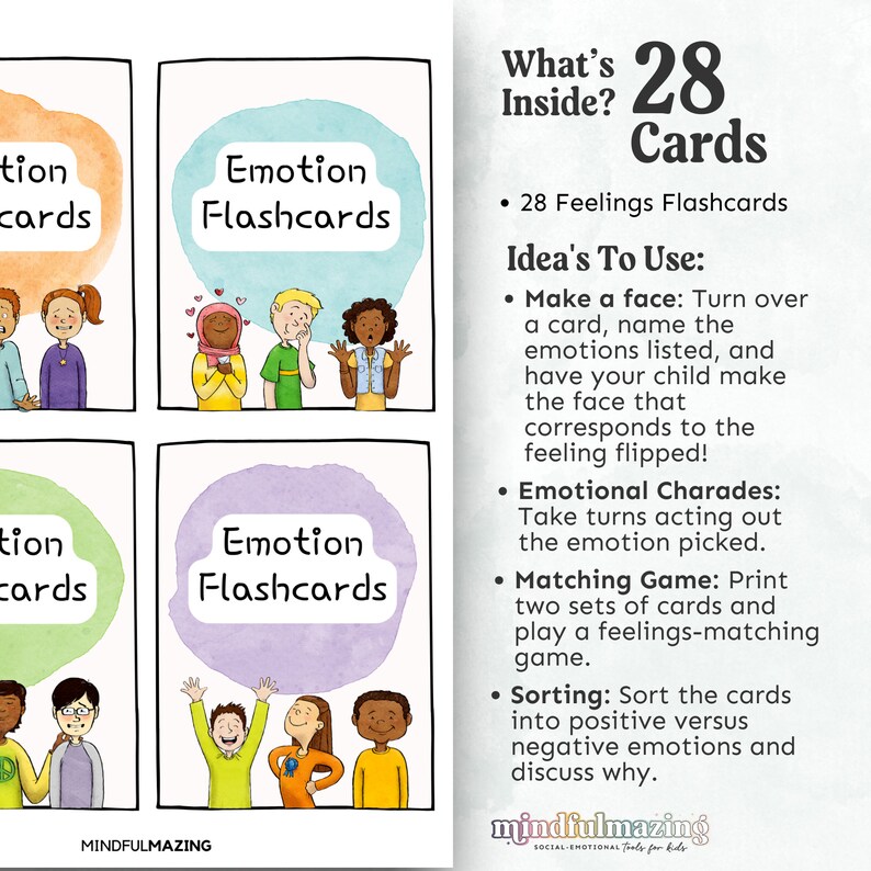 Emotion Flashcards, Feelings Flashcards, Calm Down Corner, Feelings ...