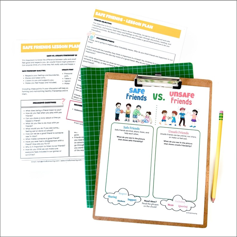 Friendship Bulletin Board Conflict Resolution for Kids Friendship ...