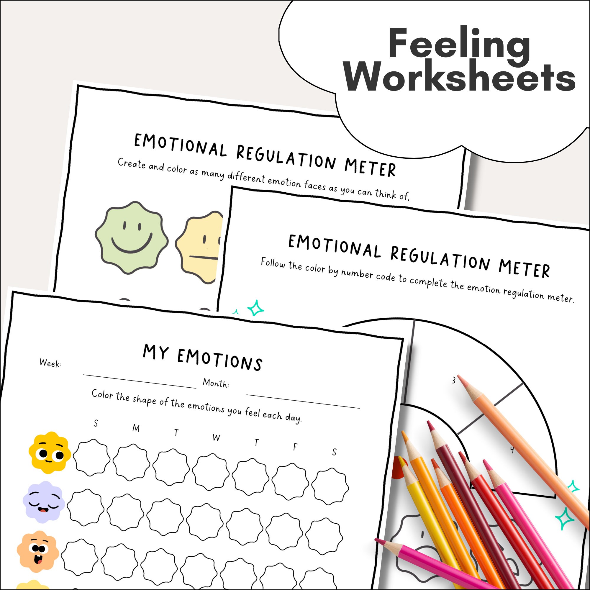 Feelings Posters + Feelings Charts | Feelings Emotions Coping Skills ...