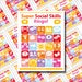 Social Skills BINGO Game | Printable BINGO Game | 30 Players | Social ...