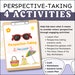 Perspective Taking Worksheets Sunglasses Activities Empathy Scenario ...