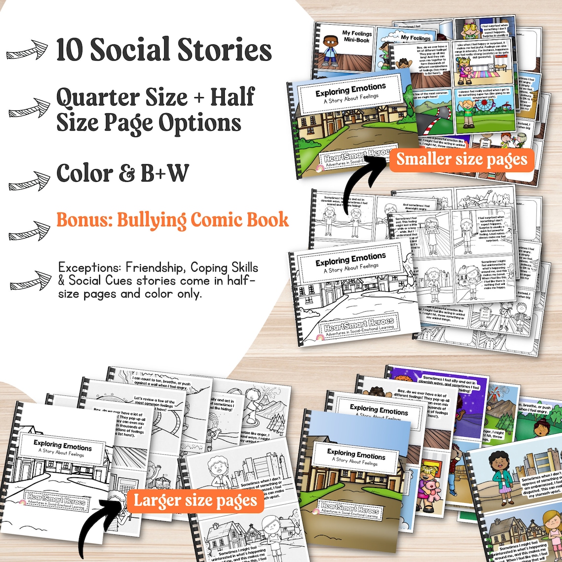 Social Stories Bundle Social Stories Hitting Making Friends Social ...
