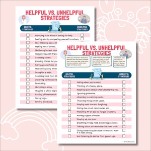 Cool Down Cones Coping Strategies, Coping Skills List, Emotional ...