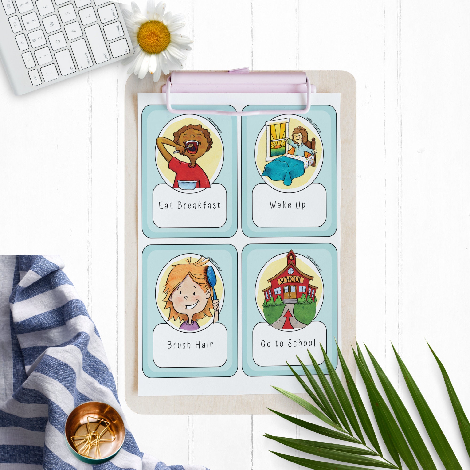 Routine Cards for Kids | Routine Cards Toddler | Chore Cards for Kids ...