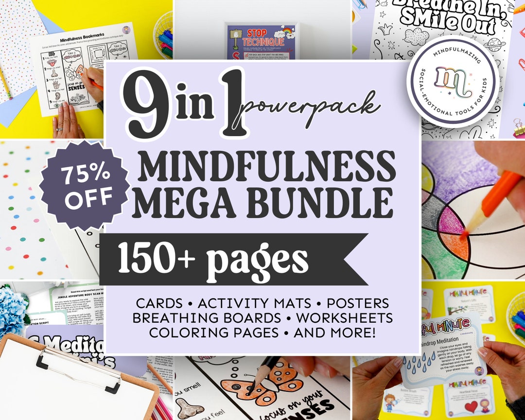 Mindful Breathing Activities for Kids, Breathing Cards, Calming Corners ...