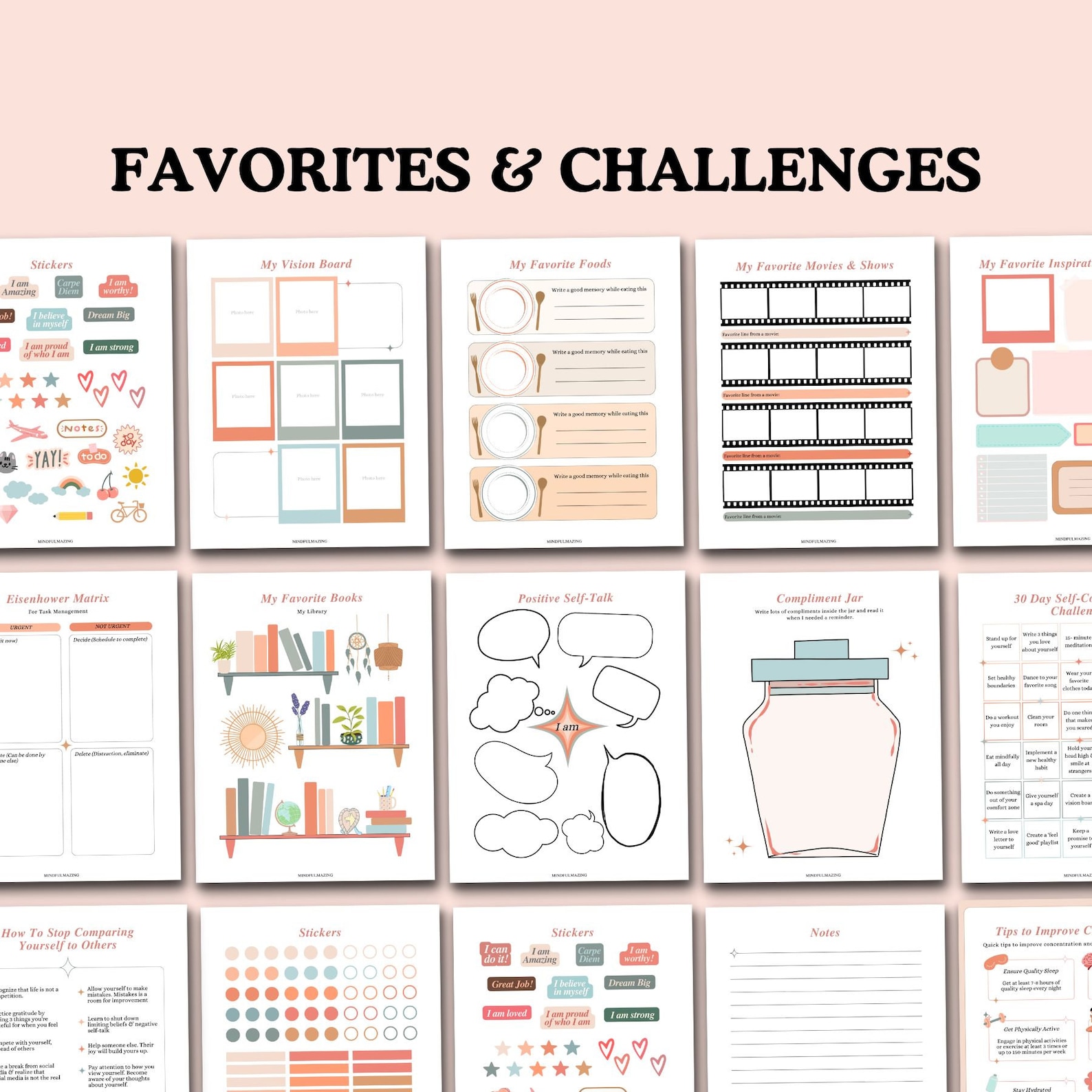 Teenage Confidence Workbook Worksheets, Therapist Resources, Teacher ...