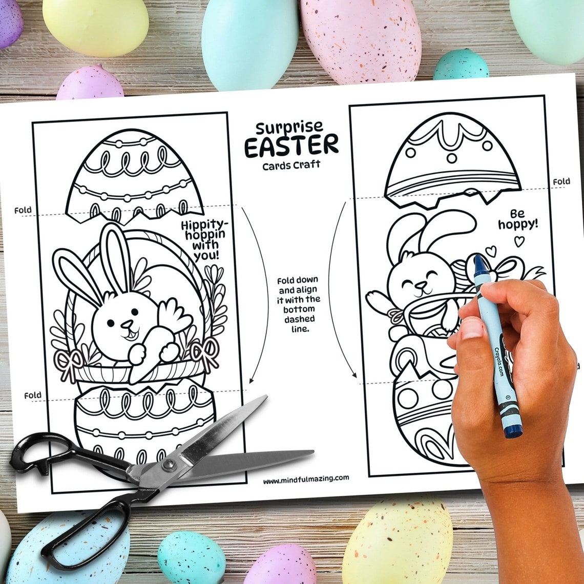 Easter Friendship Card Set Printable, SEL Friendship Crafts, Spring ...