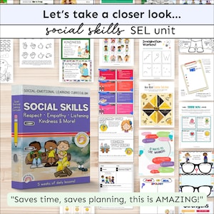 Social Skills Activities | Social-emotional Learning | Social Skills ...
