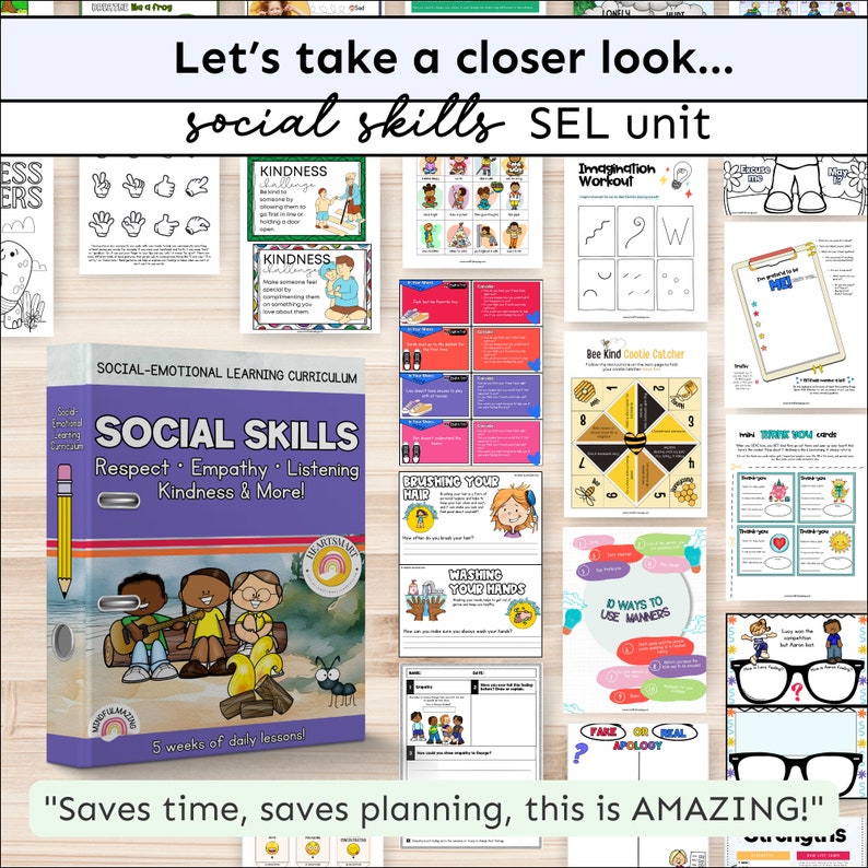 Social Skills Activities | Social-emotional Learning | Social Skills ...