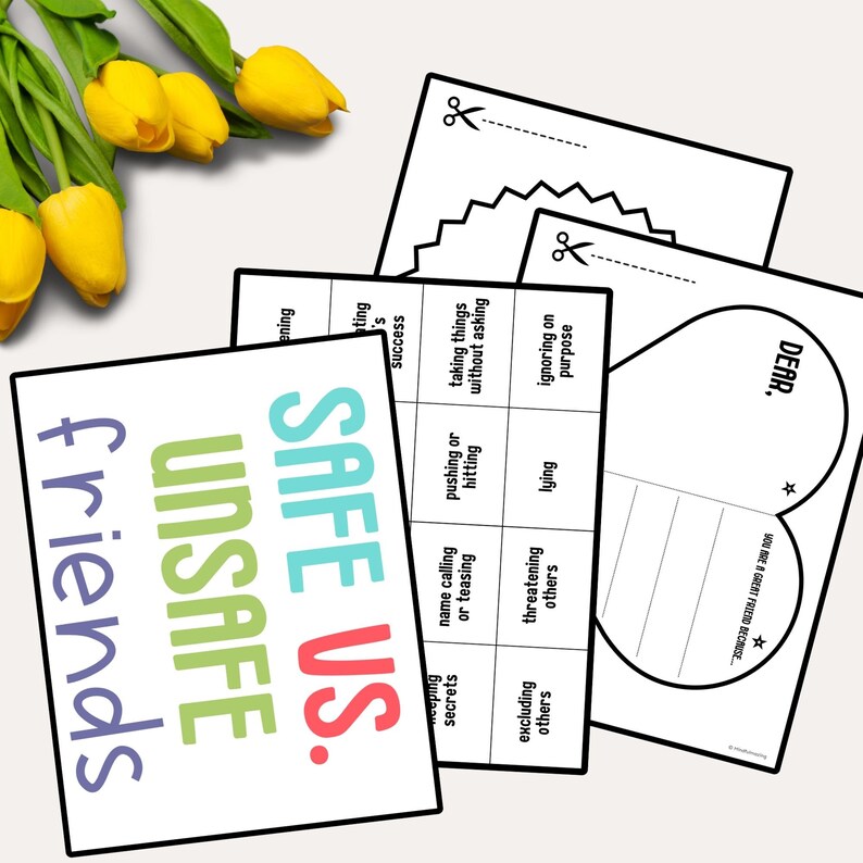 Friendship Bulletin Board Conflict Resolution for Kids Friendship ...