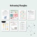 Teen Therapy Worksheets Bundle, Therapist Journal Anxiety, Teenagers ...