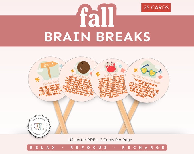 Brain Breaks - Etsy