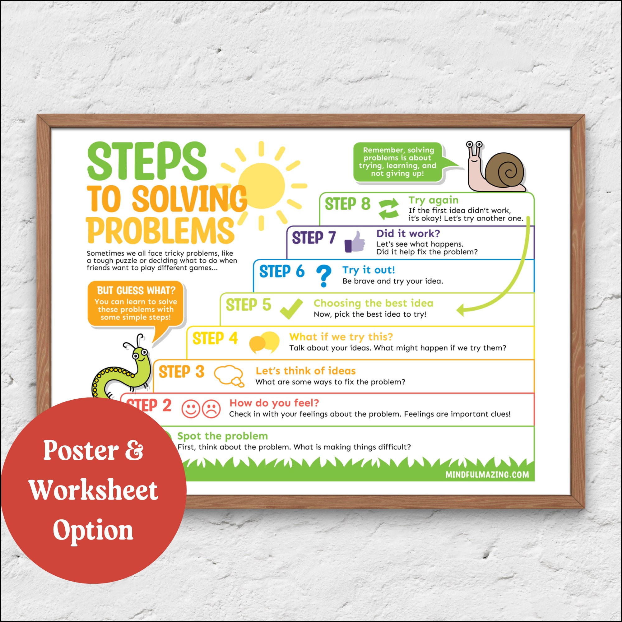 Problem-solving Poster | Life Skills for Kids | Empathy Activity ...