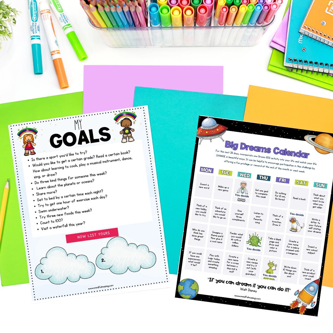 Self-management Social-emotional Curriculum K-2 coping Strategies Goals ...