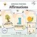 Positive Affirmation Cards for Kids spring-themed Affirmation Printable ...