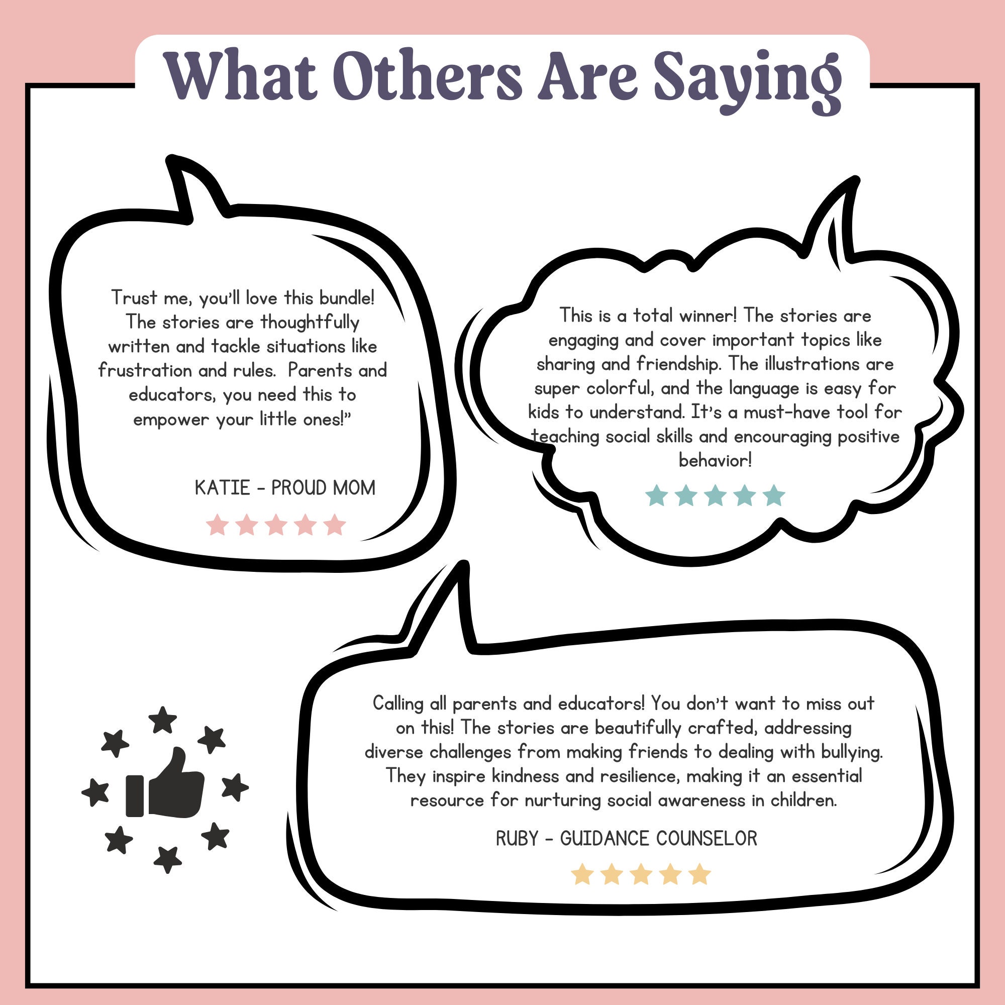 Social Stories Bundle Social Stories Hitting Making Friends Social ...