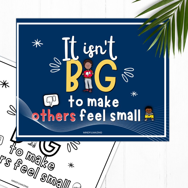 Anti-bullying Activities Bullying Worksheets Comic Positive ...