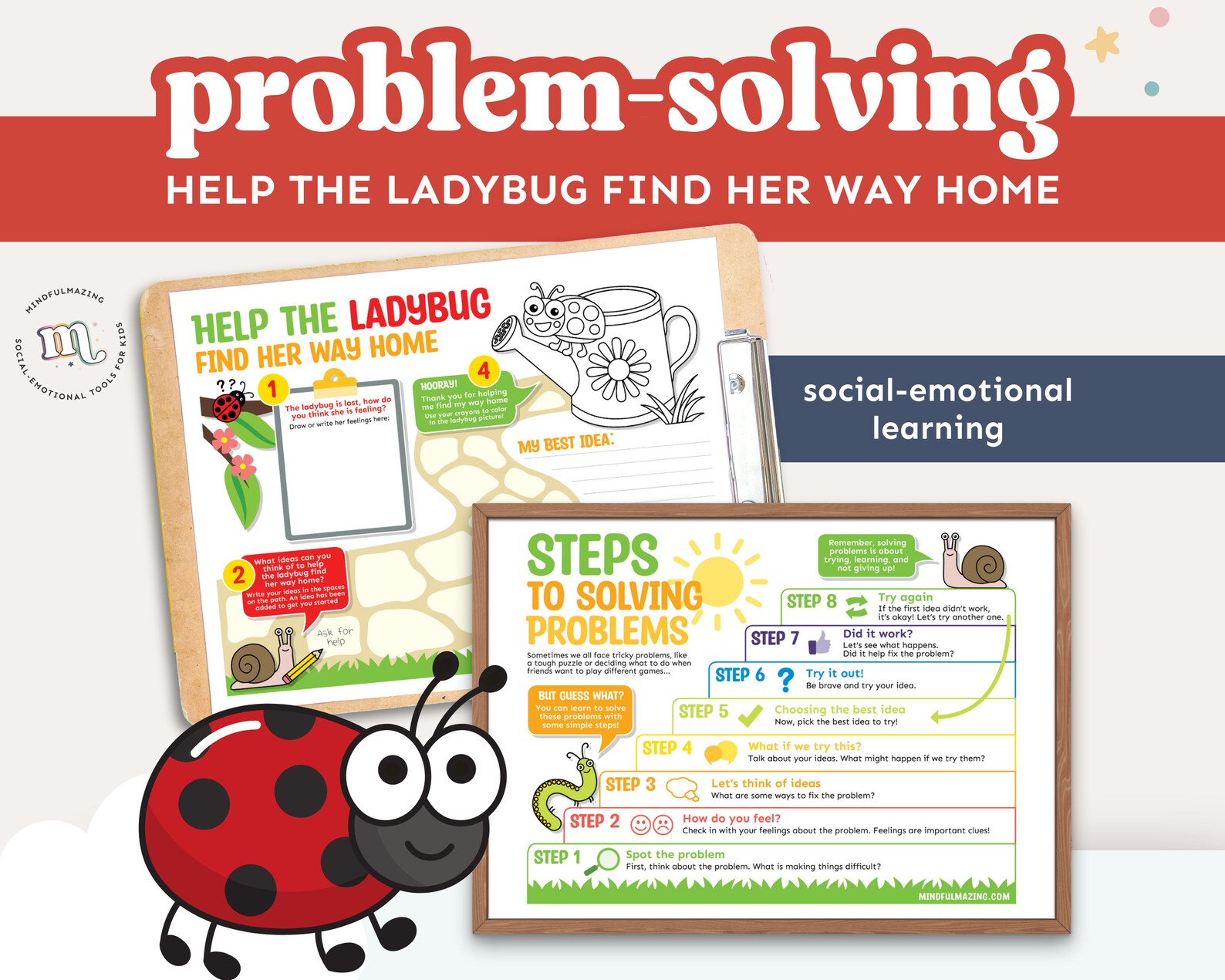Problem-solving Poster | Life Skills for Kids | Empathy Activity ...