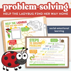 Problem-solving Poster | Life Skills for Kids | Empathy Activity ...