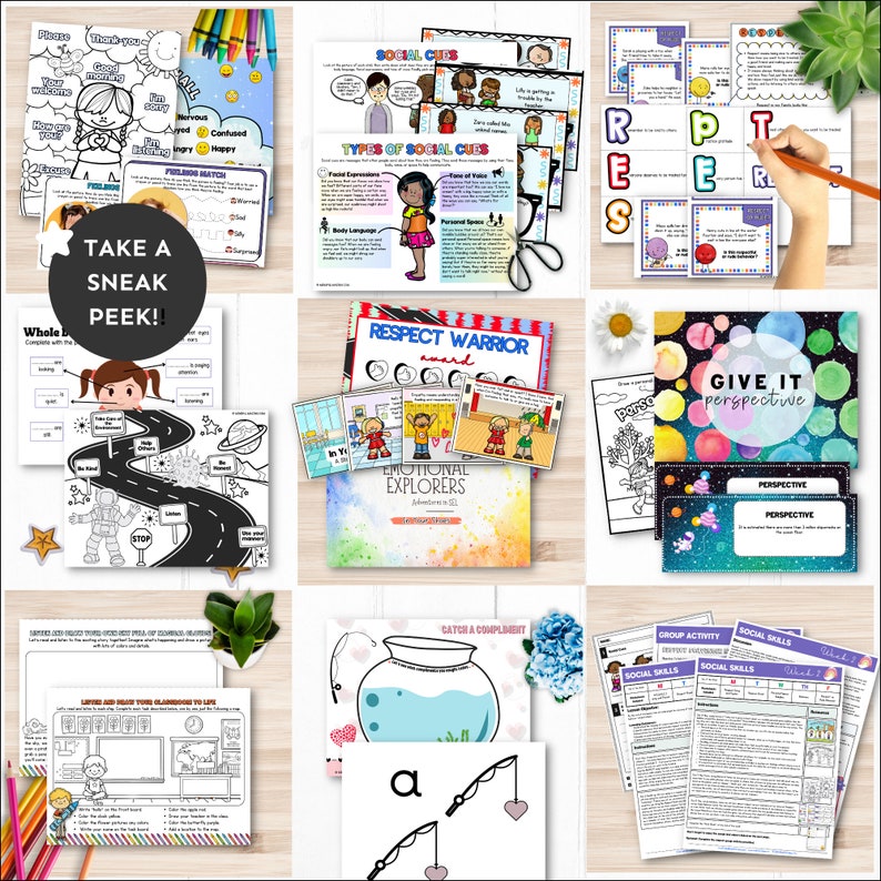 Social Skills Activities | Social-emotional Learning | Social Skills ...