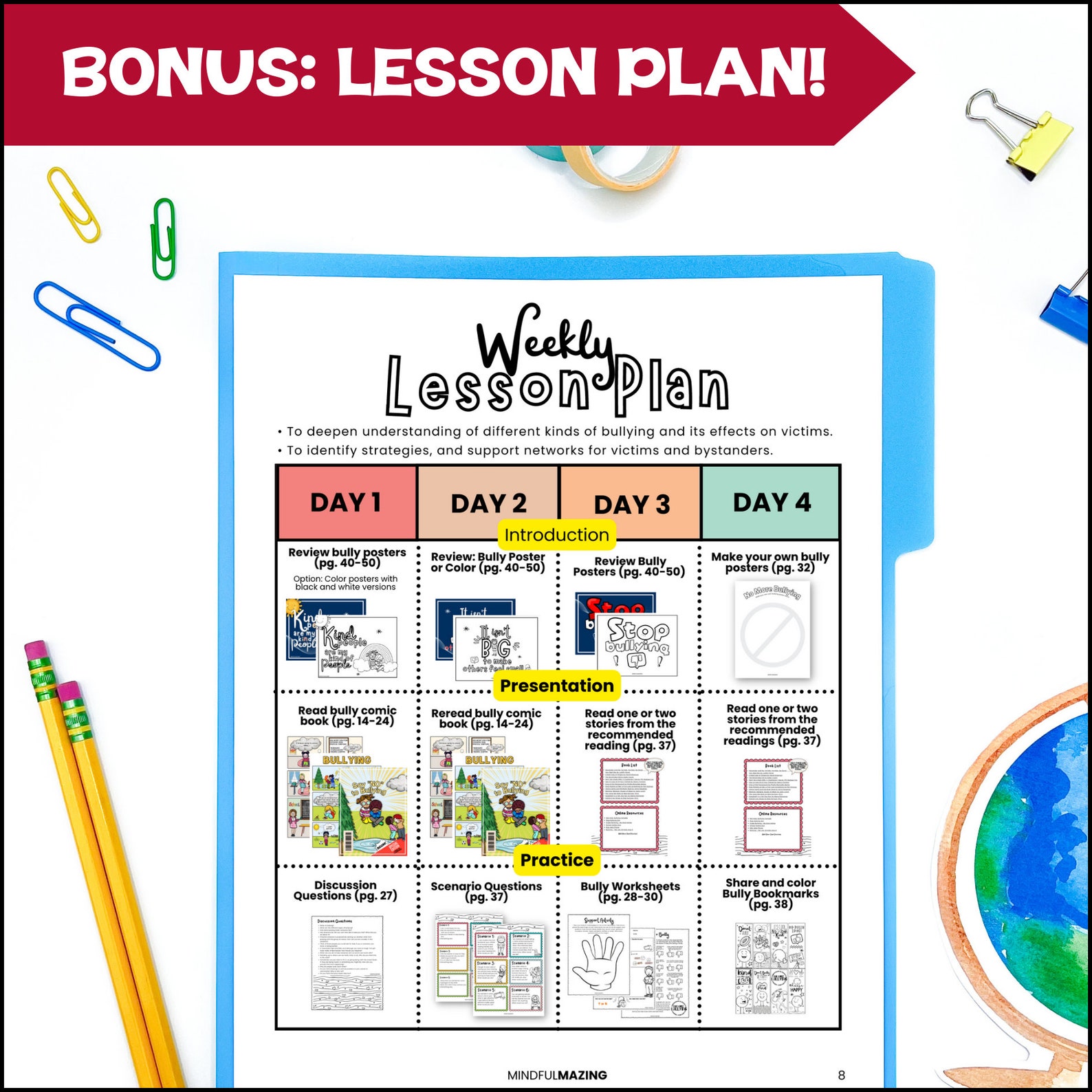 Anti-bullying Activities | Bullying Worksheets + Comic | Positive ...