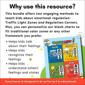 Emotional Regulation | Zones of Regulation | Feeling & Emotion Zone ...