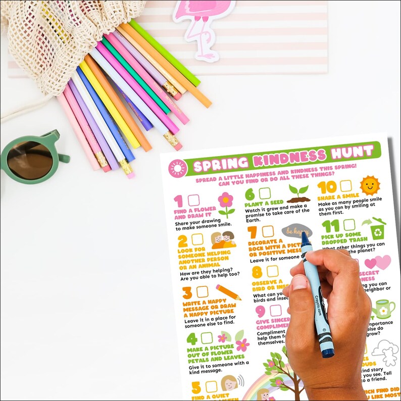 Seasonal SEL Scavenger Hunt for Kids Bundle, Mindfulness Activities for ...