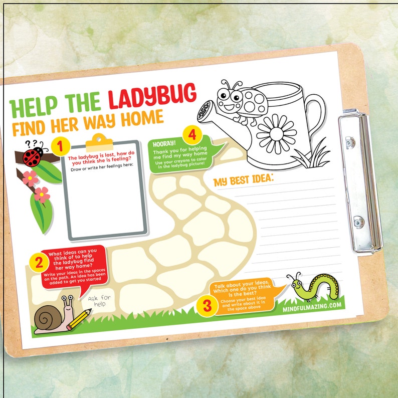 Problem-solving Poster | Life Skills for Kids | Empathy Activity ...