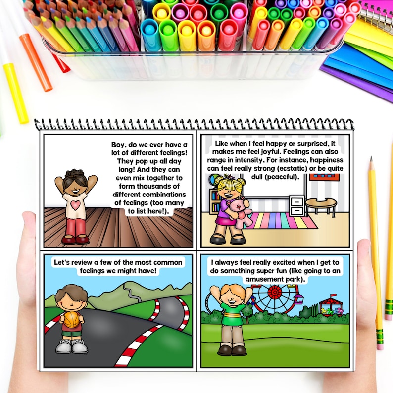 Social Stories Bundle Social Stories Hitting Making Friends Social ...