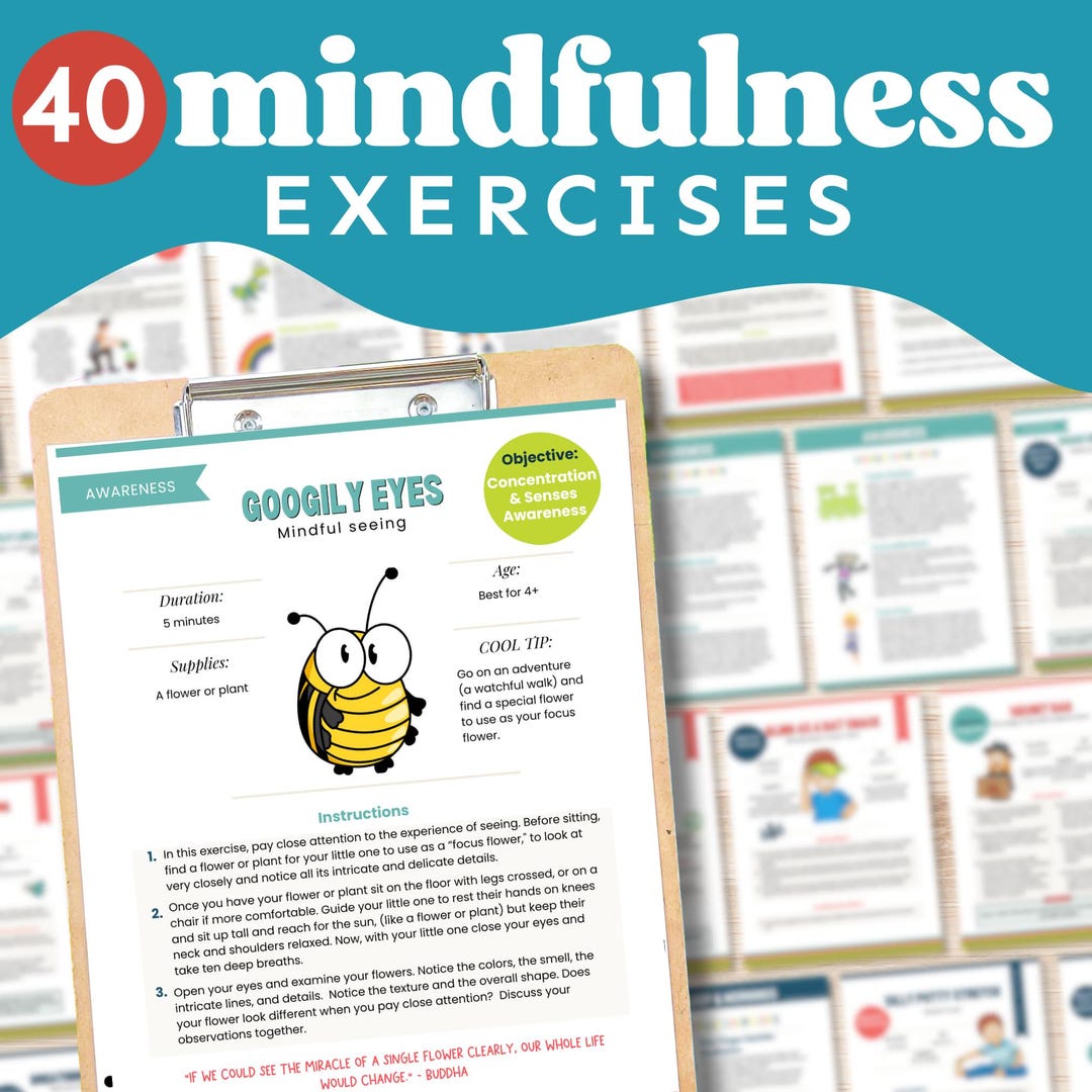 Mindfulness Activities for Kids | Mindfulness Exercises | Mindfulness ...