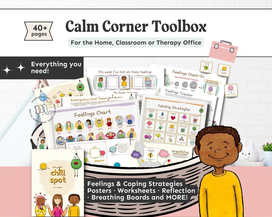 Calm Down Corner Bundle Calming Corner Calm Down Corner Posters Calm ...