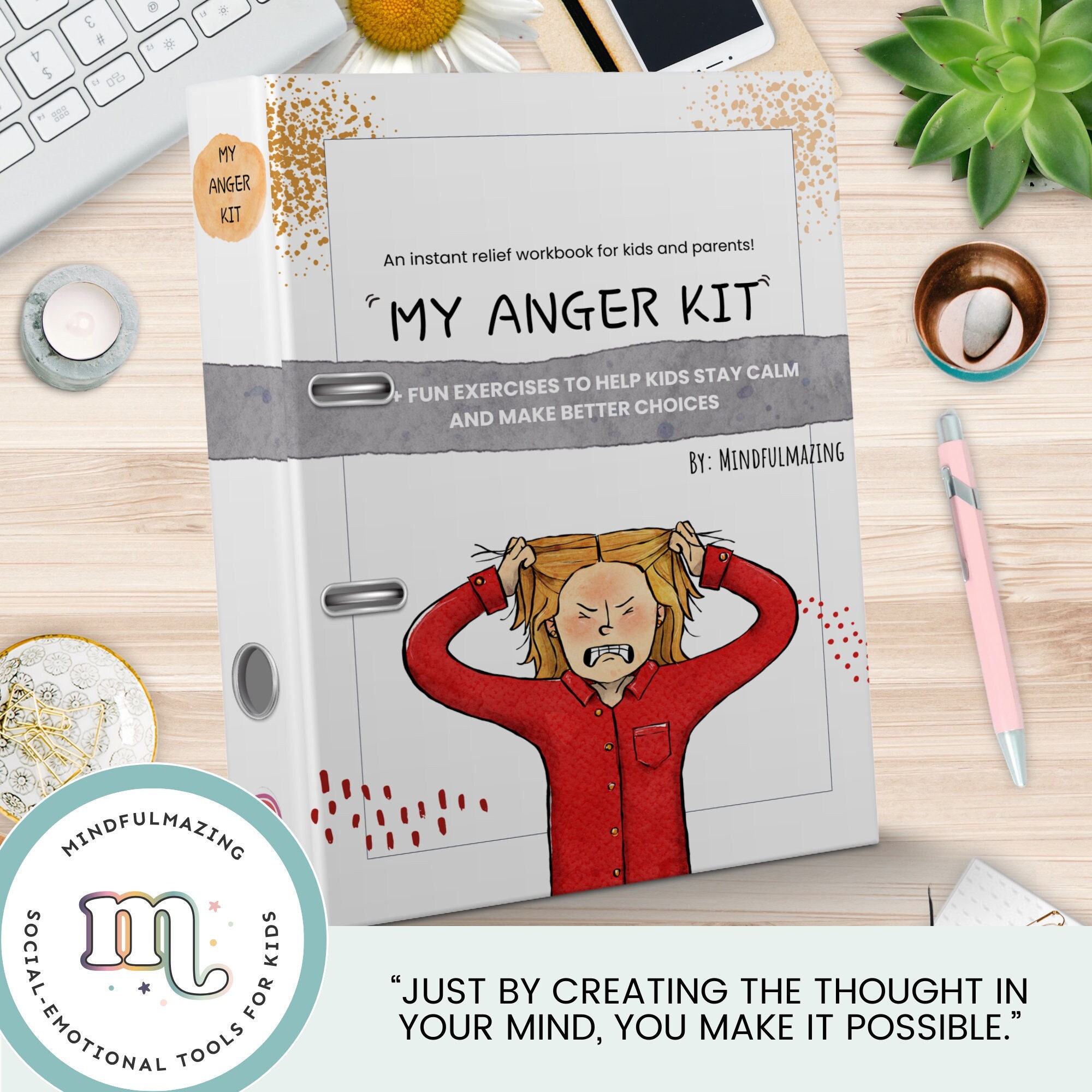 Anger Management Worksheets, Anger Journal, Anger Thermometer | Anger ...